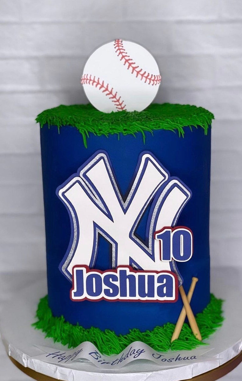 New York Yankees Cake Topper - Etsy