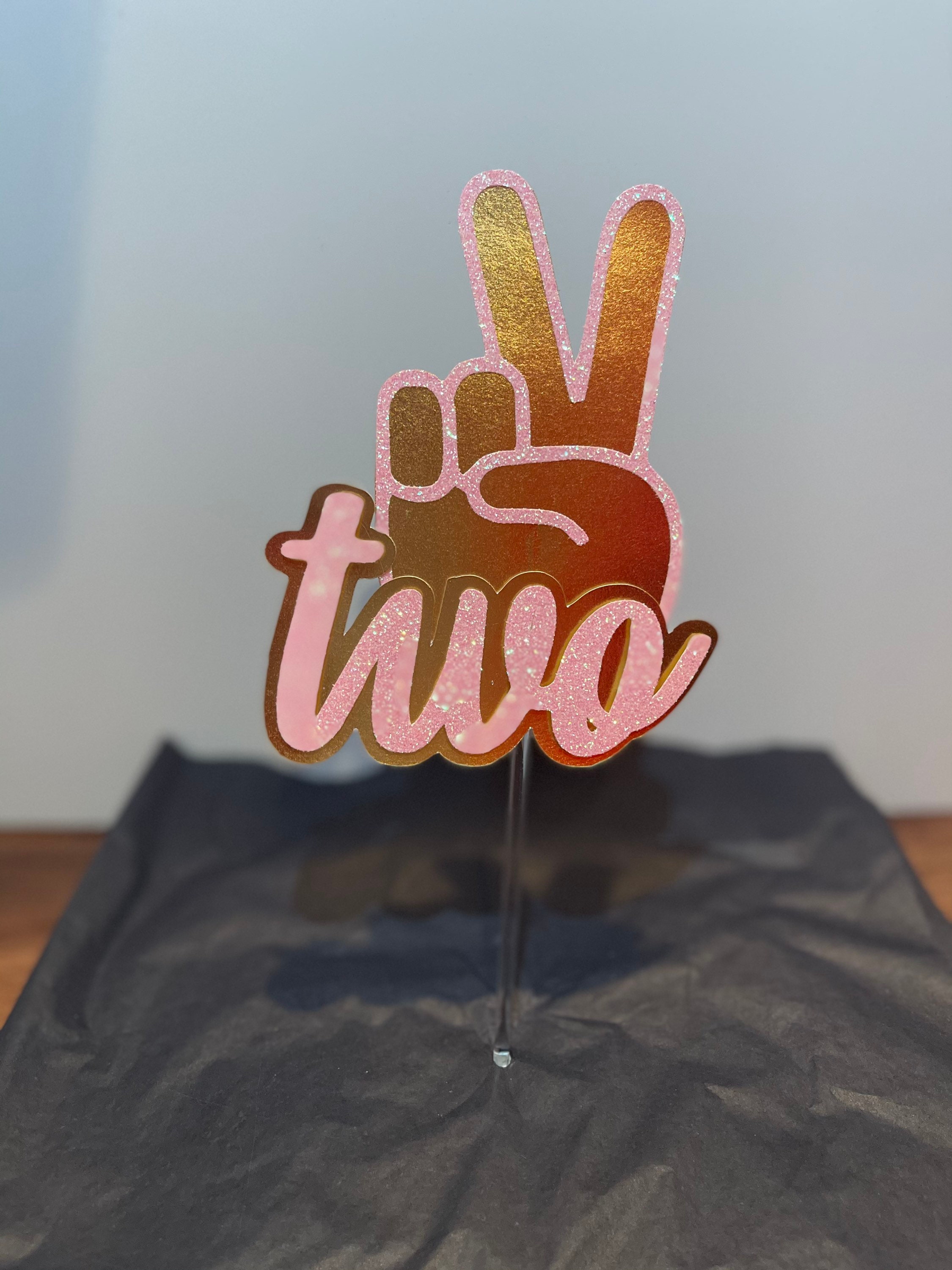 Two Cake Topper/2 Cool Cake Topper/2 Cute Cake Topper - Etsy