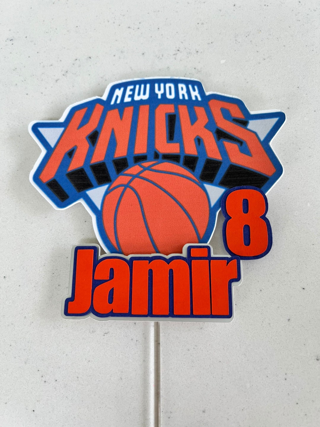 New York Knicks Cake Topper - Etsy