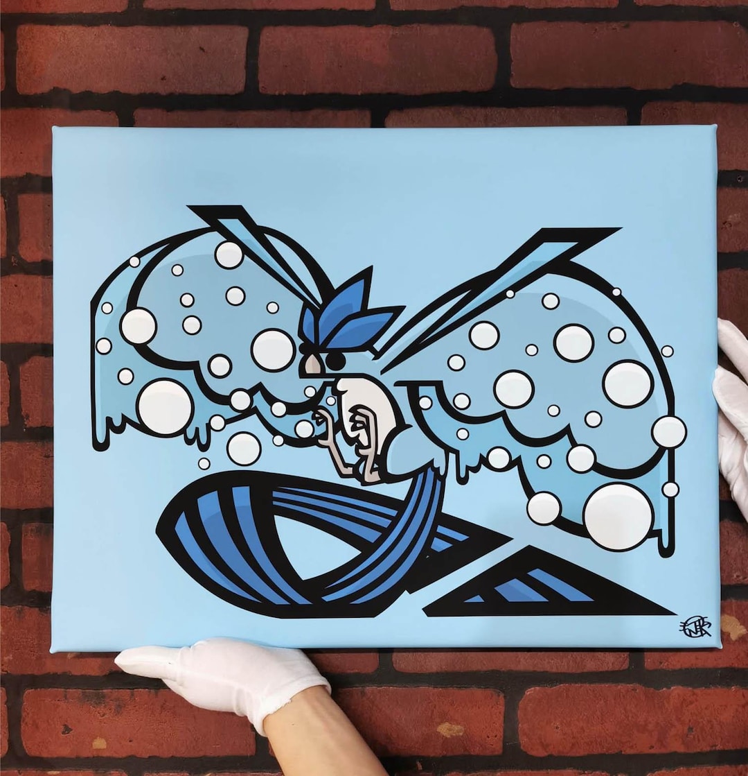 Snowball Flight 16" X 20" Canvas - Etsy
