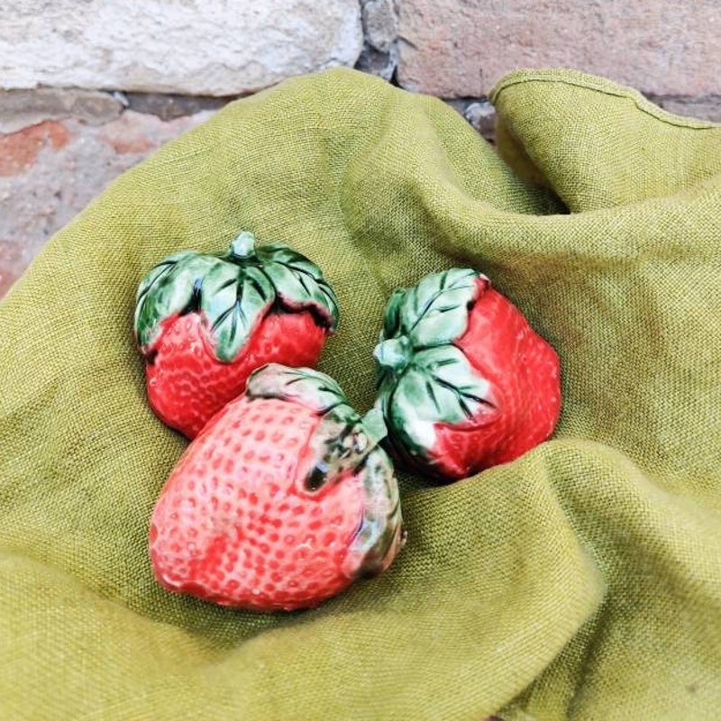 Ceramic Strawberry - Etsy