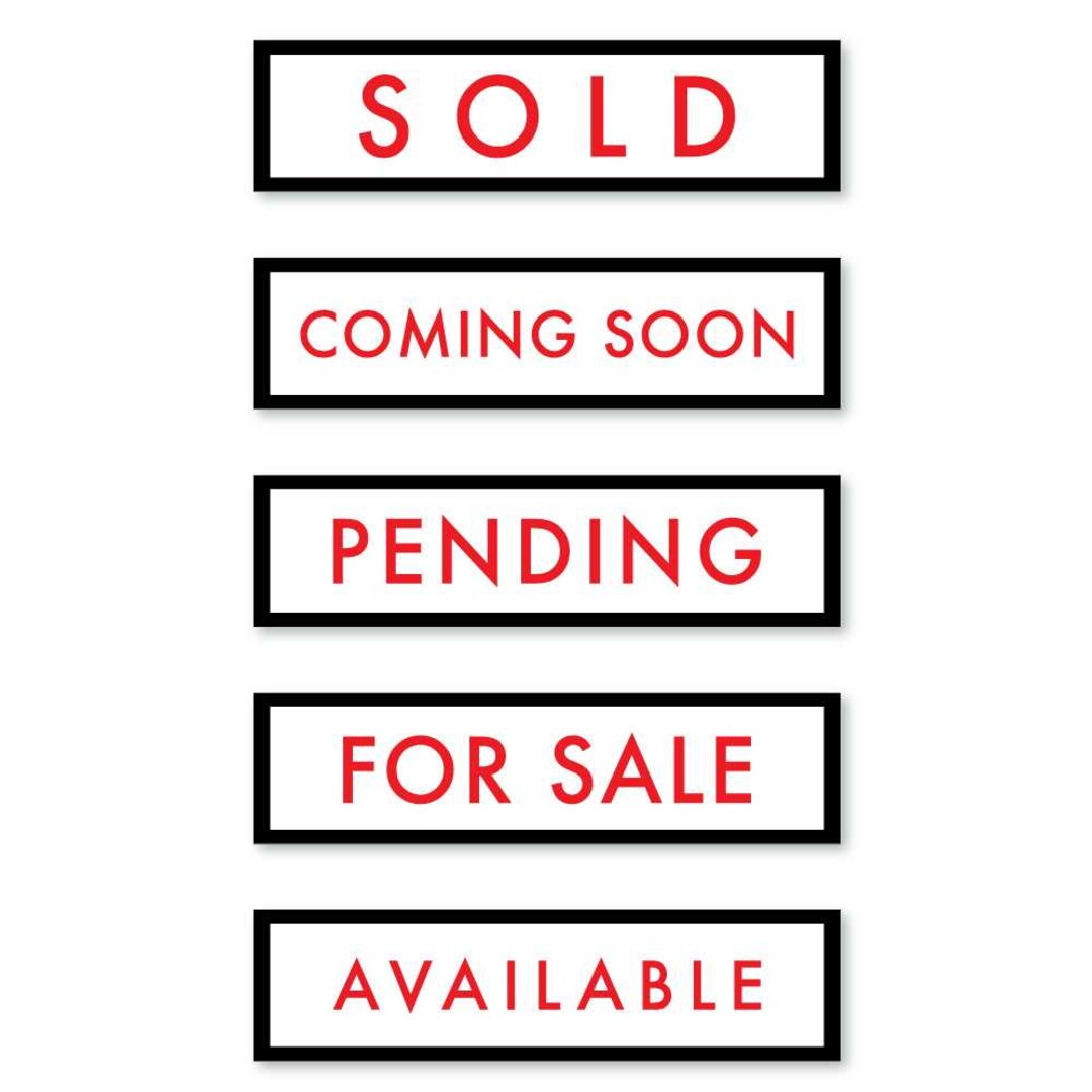 Mini Billboard Sign Stickers Set of 10 1.5 X 5 Box - Etsy