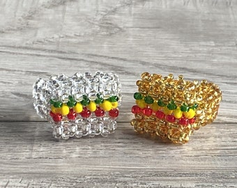 Rastafarian Ring - Etsy
