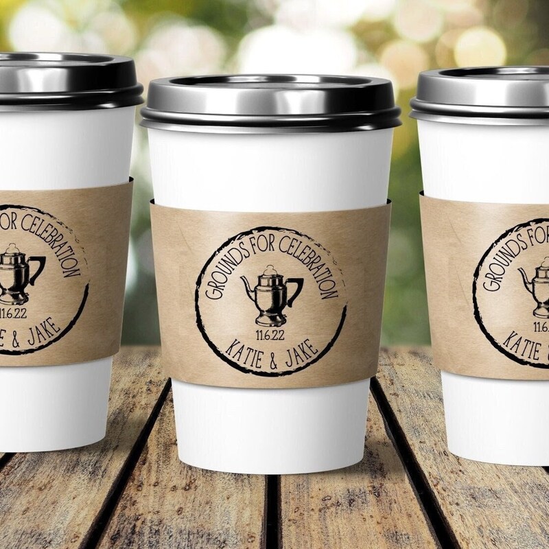 Coffee Sleeve Stamp - Etsy