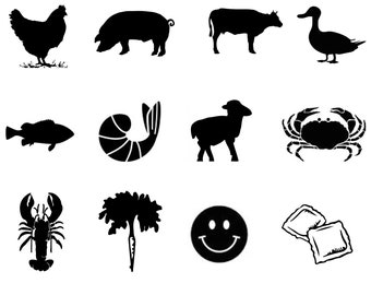 Chicken Place Card - Etsy