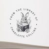 Owl and Pussycat Storybook Series Custom Ex Libris Bookplate Rubber ...