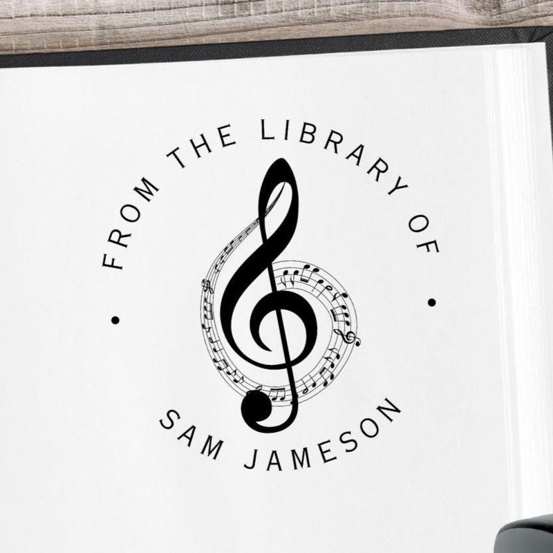 From the Library of Stamp - Etsy