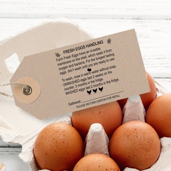 EGG HANDLING Instructions Stamp, Egg Carton Stamp, Egg Handling Stamp ...