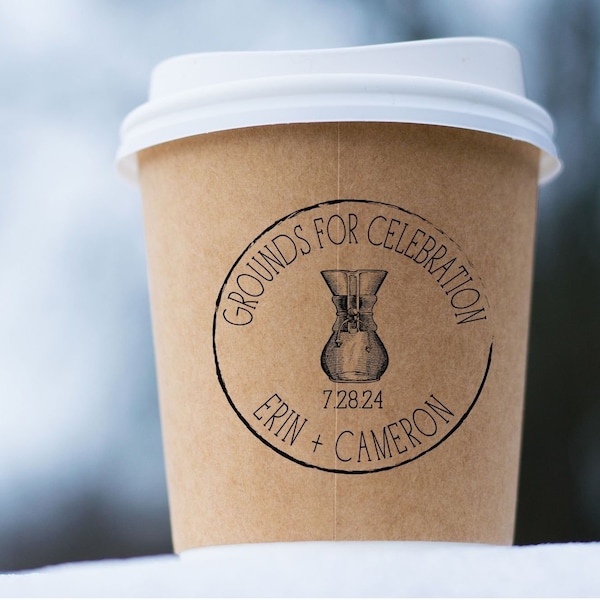 Coffee Cup Stamp - Etsy