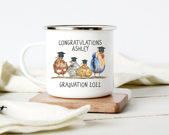 Graduation Mug Chicken Graduation 2022 Personalized High | Etsy
