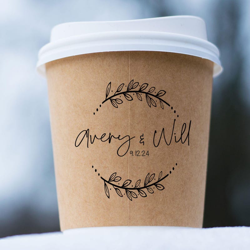 Coffee Sleeve Stamp - Etsy