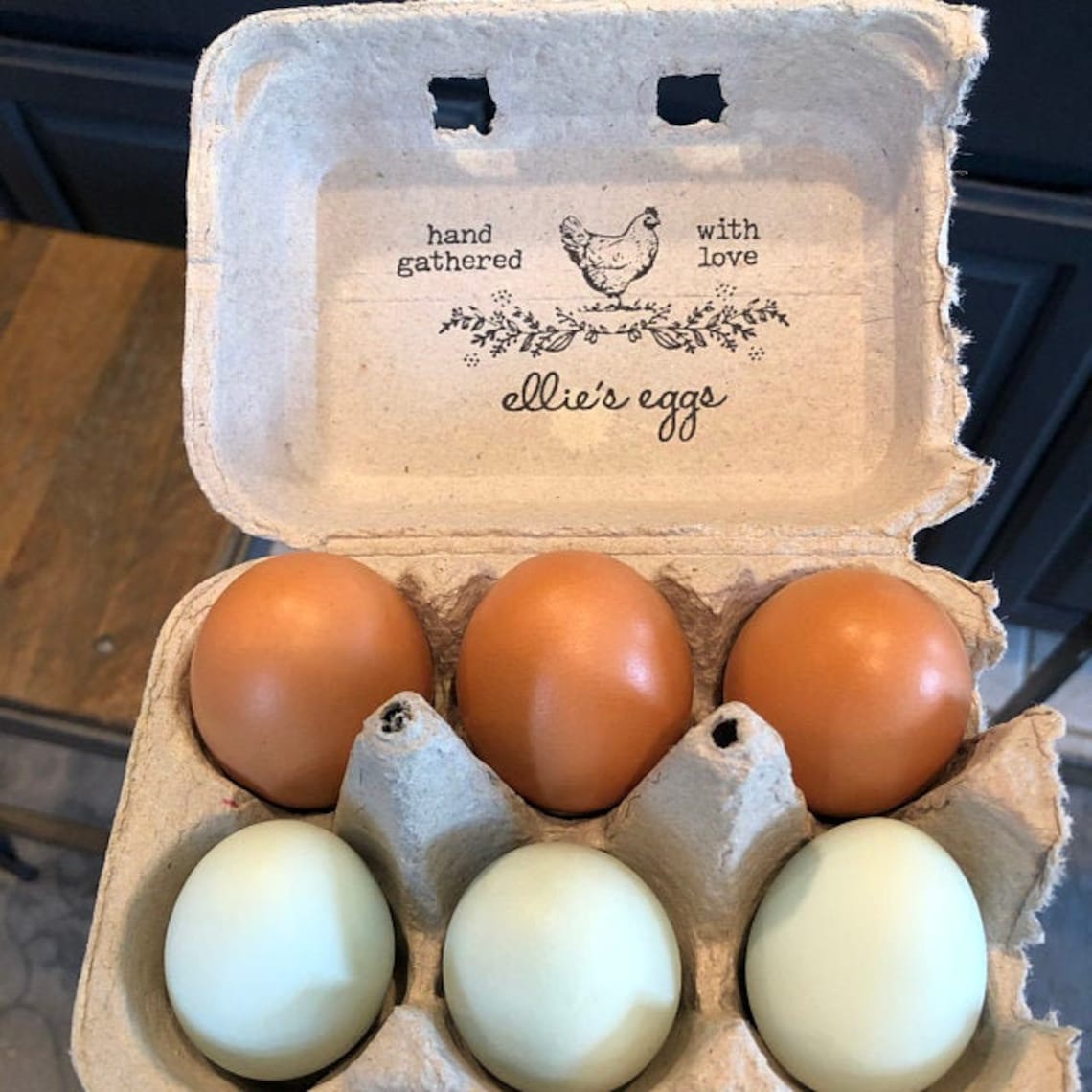 Egg Carton Stamps Custom Egg Cartons Chicken Gifts Chicken - Etsy