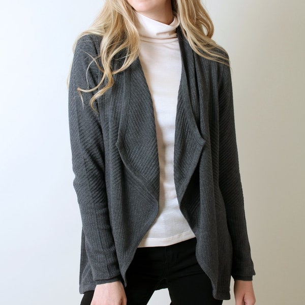 Waterfall Cardigan - Etsy