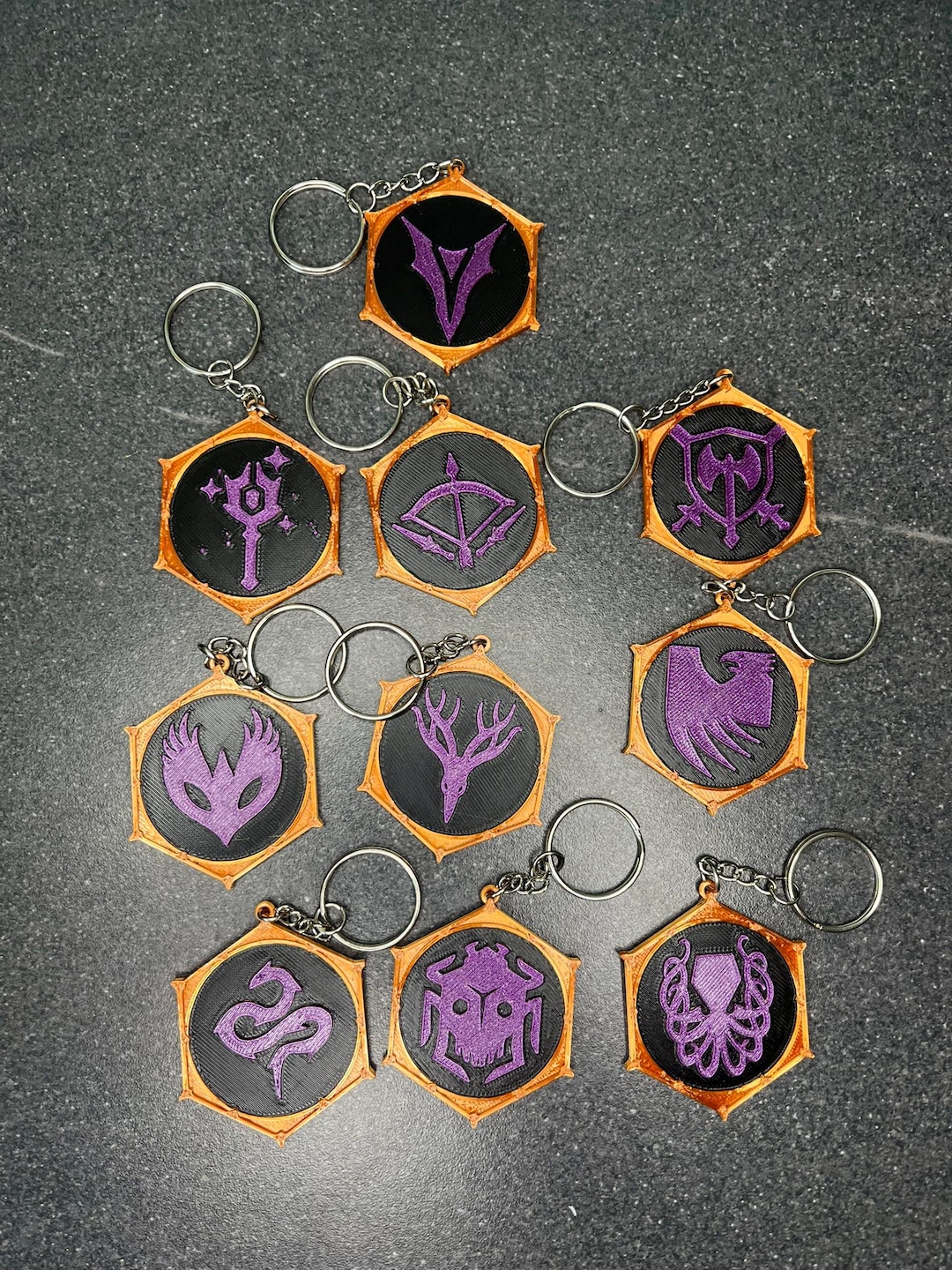 Dragon Age Veilguard Class Specialisation Symbol Keyrings - Etsy