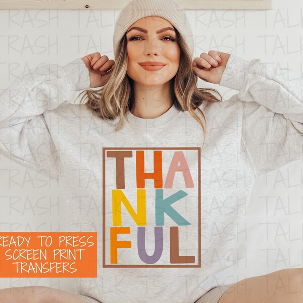 Thankful Print - Etsy