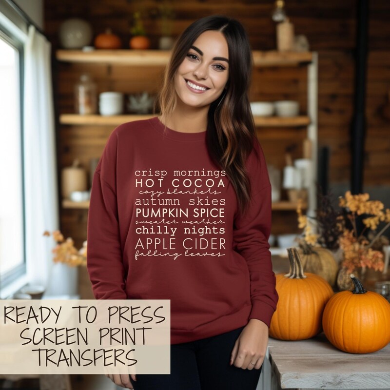 Screen Print Transfers - Etsy