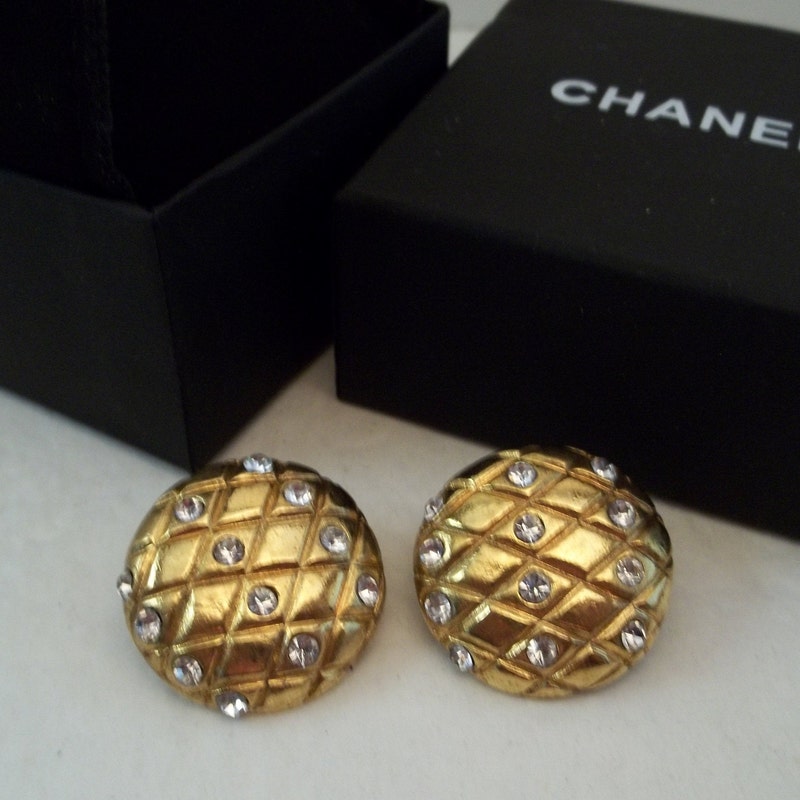 Chanel Rhinestone - Etsy