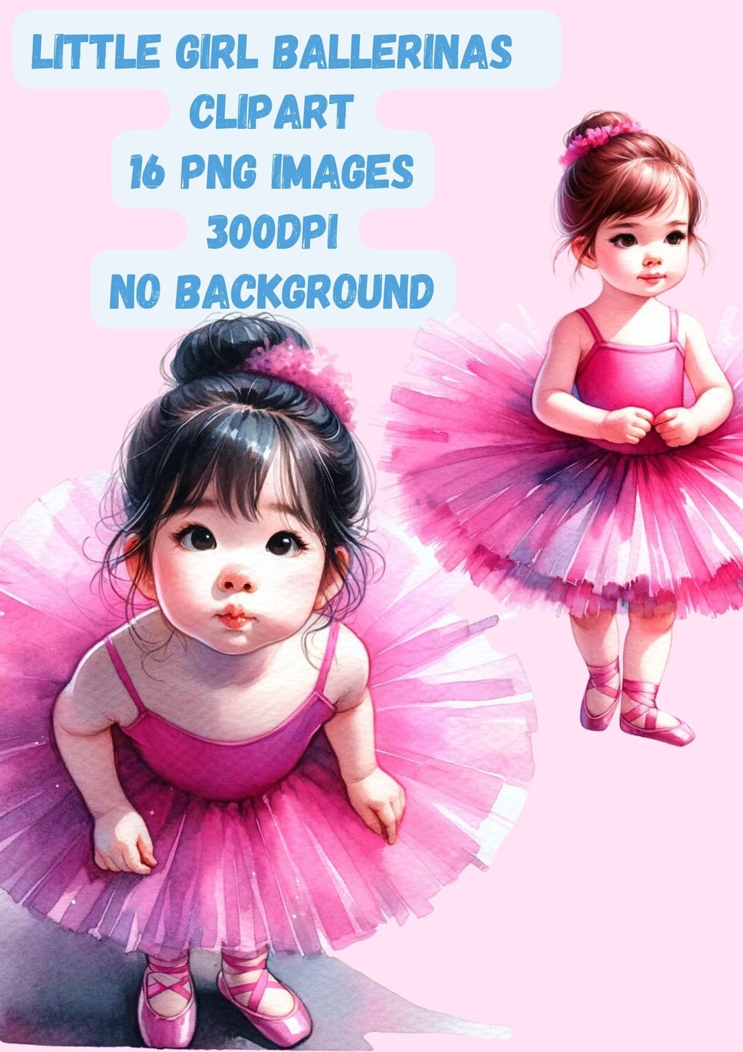 Pink Ballerina Clip Art (16 Images) - Perfect for Little Girls ...