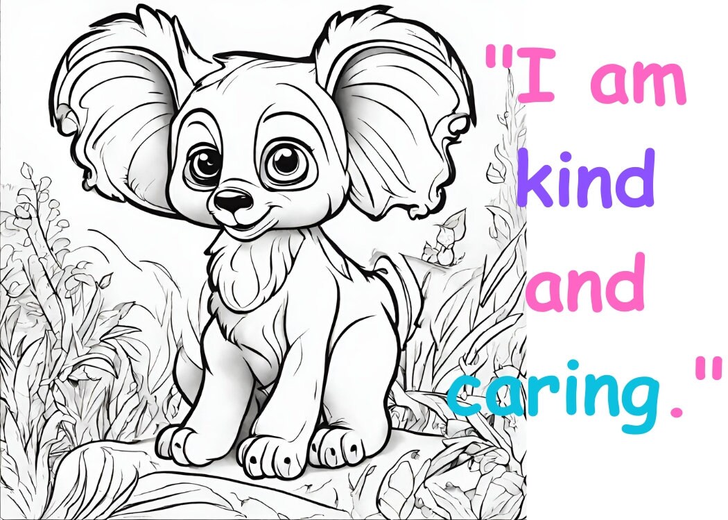 10 color Me Animal Printable Note Cards - Etsy