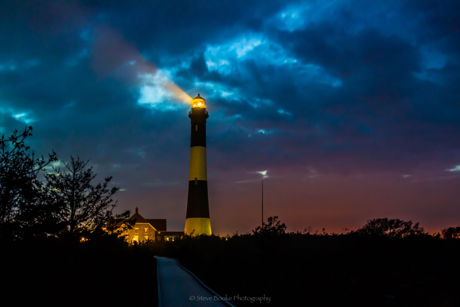 Fire Island Lighthouse at Night, Fine Art Print, Nyc, Long Exposure ...