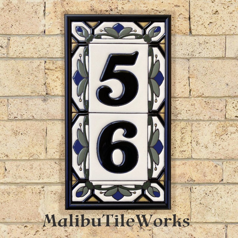Tile House Numbers - Etsy