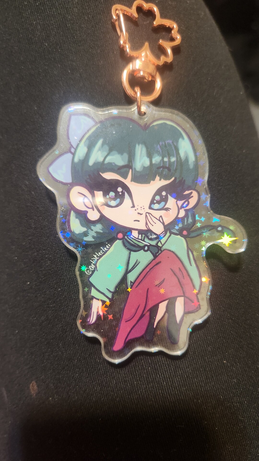 Maomao Palace Holographic Keychain - Etsy