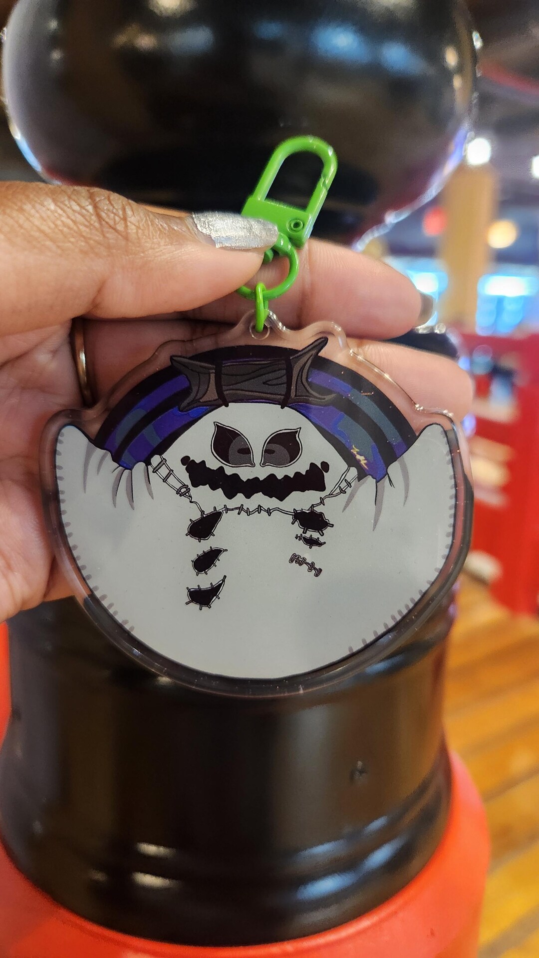 Ghost Leader Glitter Keychain - Etsy