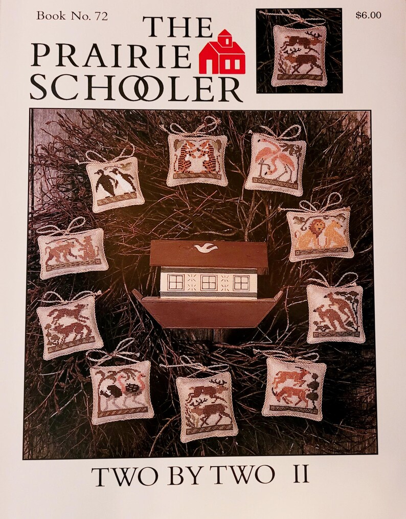 Two by Two II Counted Cross-stitch Pattern From the Prairie Schooler 10 ...
