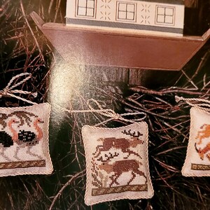 Two by Two II Counted Cross-stitch Pattern From the Prairie Schooler 10 ...
