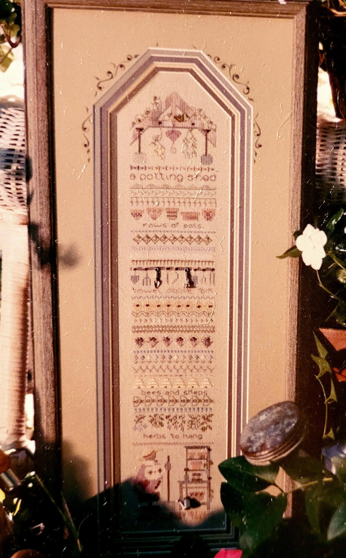 The Potting Shed Sampler Counted Cross-stitch Kit From Shepherd's Bush ...