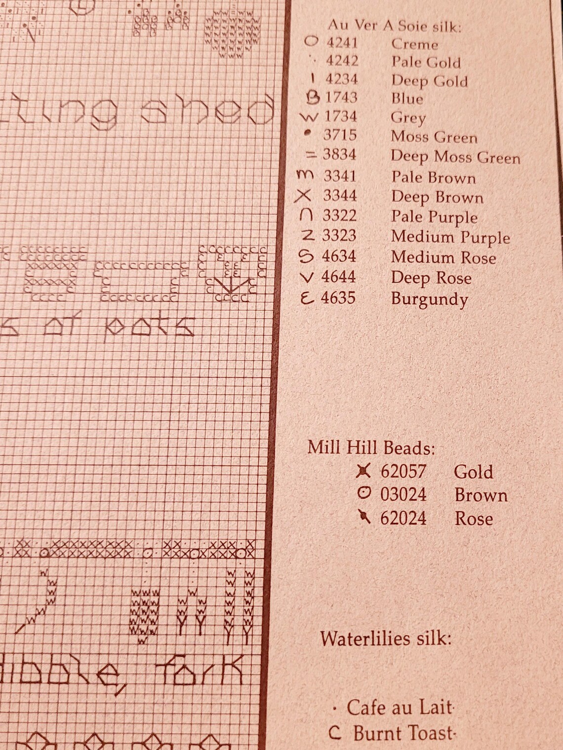 The Potting Shed Sampler Counted Cross-stitch Kit From Shepherd's Bush ...