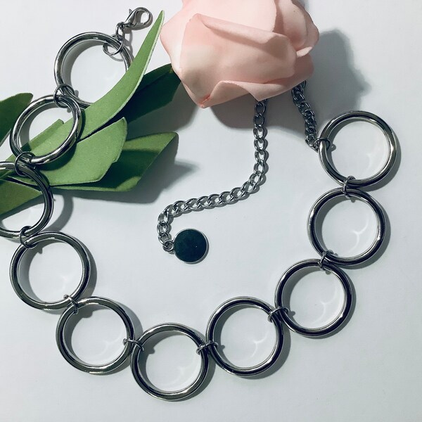 O Ring Choker - Etsy