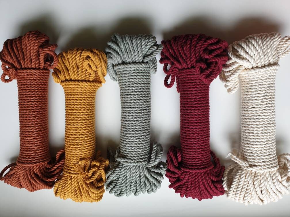 5mm 3 Ply Macramé Cord - Etsy