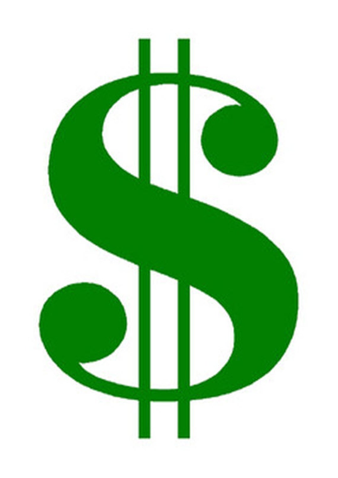 Money Sign Digitalized Embroidery Design - Etsy
