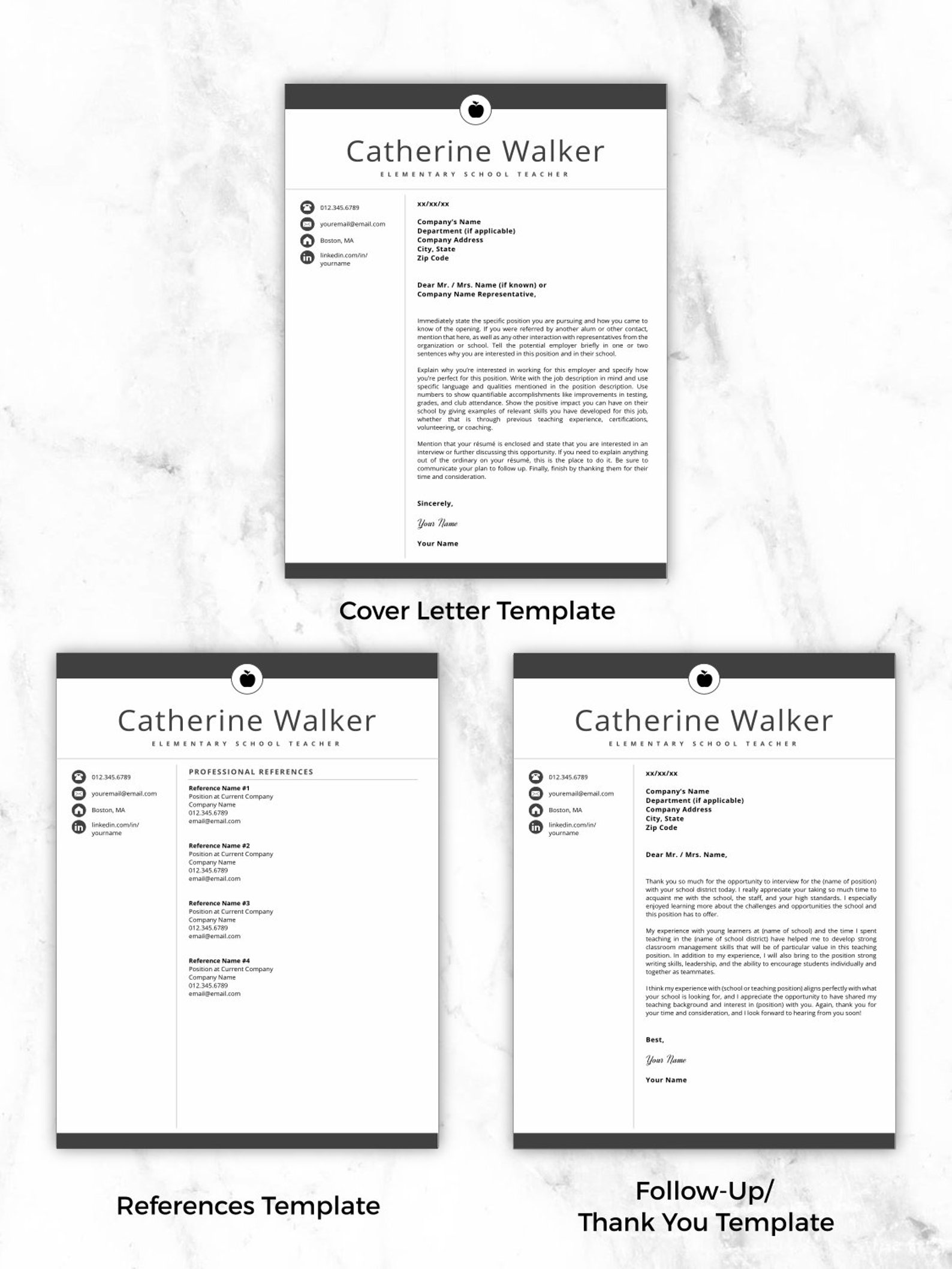 Teacher Resume Template Instant Download Teacher Resume Etsy teacher-resume-template-instant-download-teacher-resume-etsy