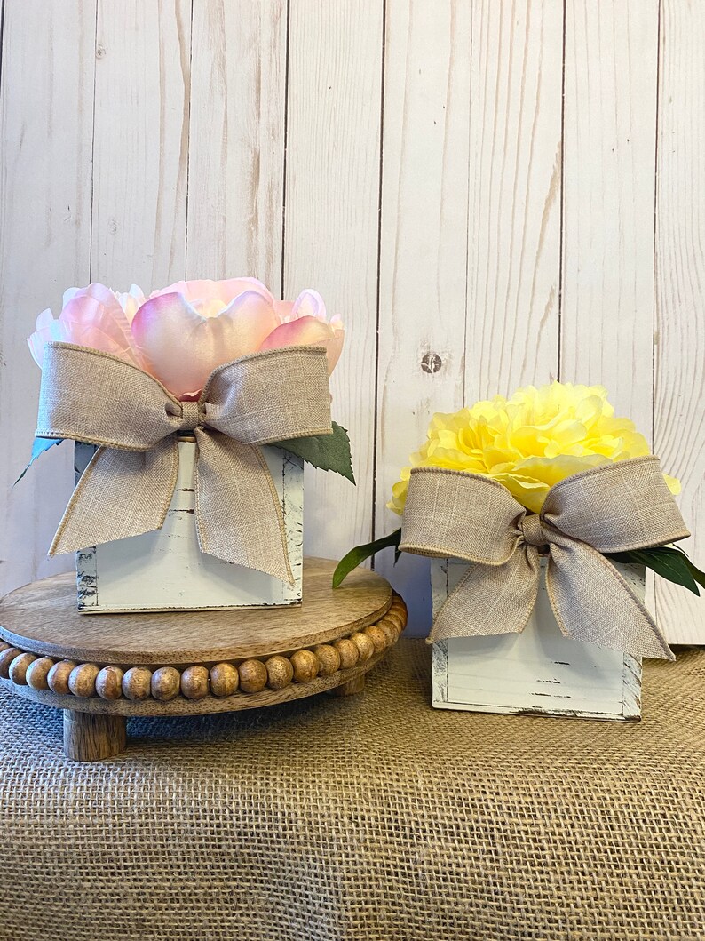 Mini Arrangement-small Tabletop Arrangement-single Flower - Etsy