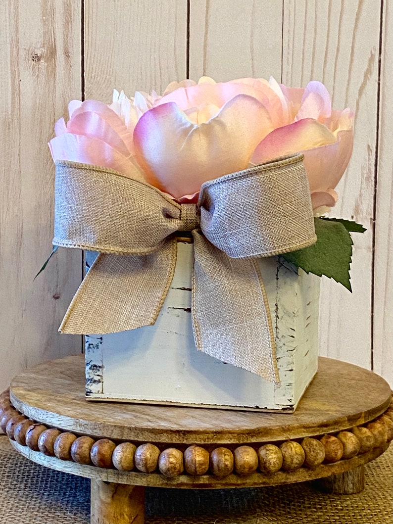 Mini Arrangement-small Tabletop Arrangement-single Flower - Etsy