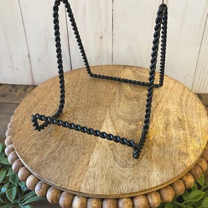 Small Wood Round Tabletop Sign With Stand - Etsy