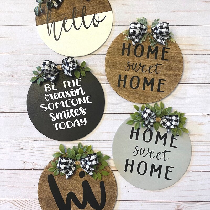 Small Wood Signs - Etsy