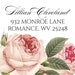 Personalized Return Address Label - LIGHT PINK ROSES - Square Label ...