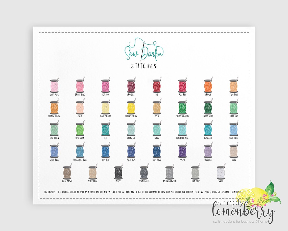 Custom Color Chart Custom Fabric Samples Chart Customized | Etsy