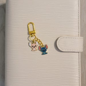 Stitch and Angel Binder Charms Binder Charms - Etsy