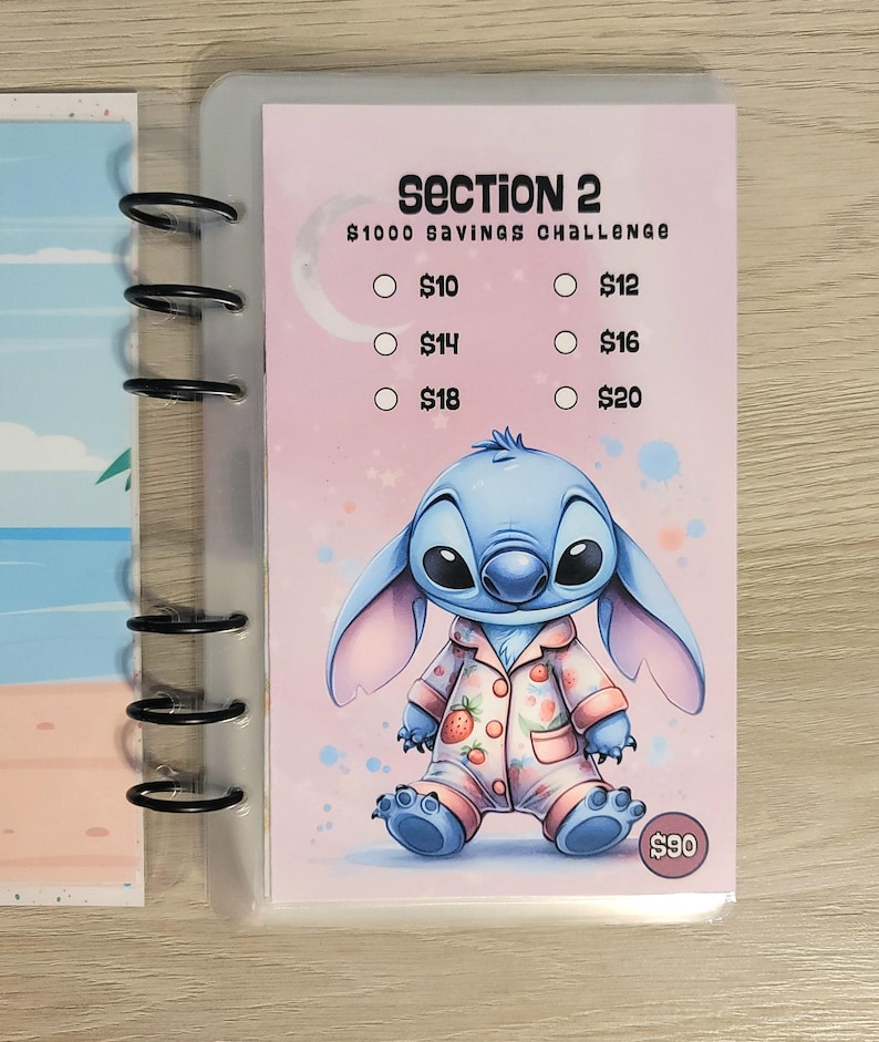 Cute & Fluffy Themed Savings Challenge Binder | Cash Stuffing - Etsy
