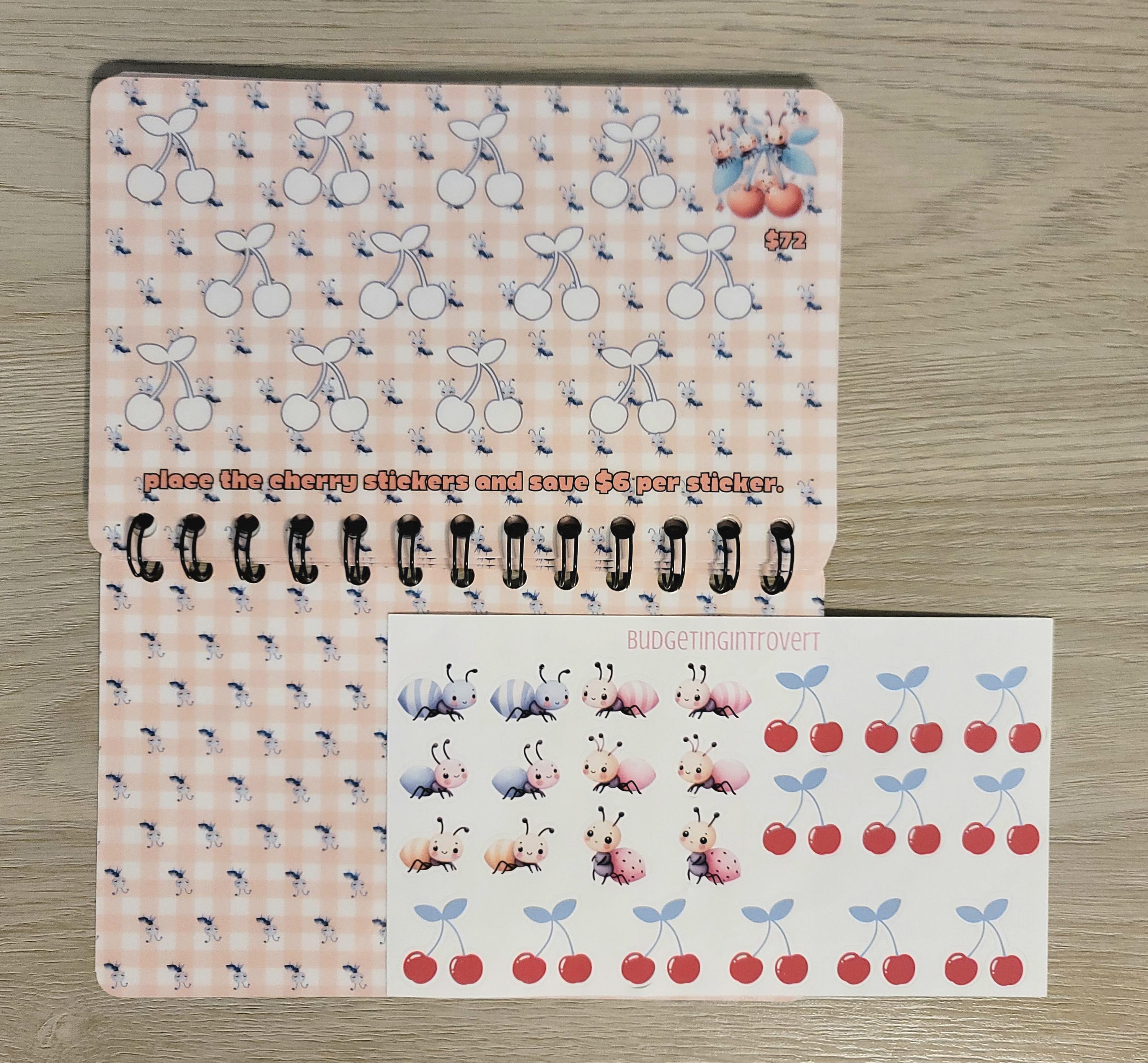 Gi-ant Savings Challenge Binder | Cash Stuffing - Etsy