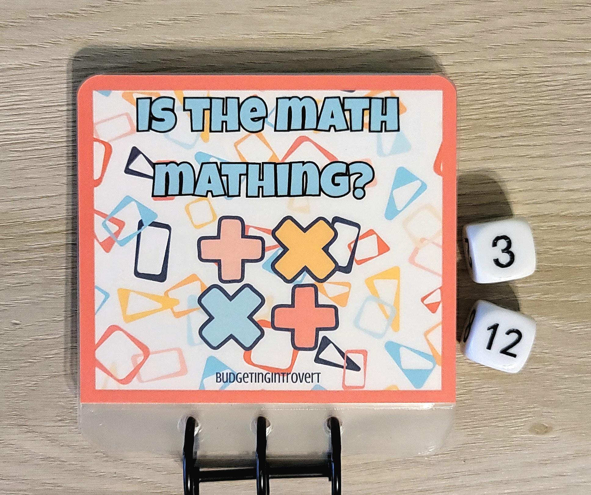 Is the Math Mathing? 26 Envelope Mini Savings Challenge Binder | Cash ...