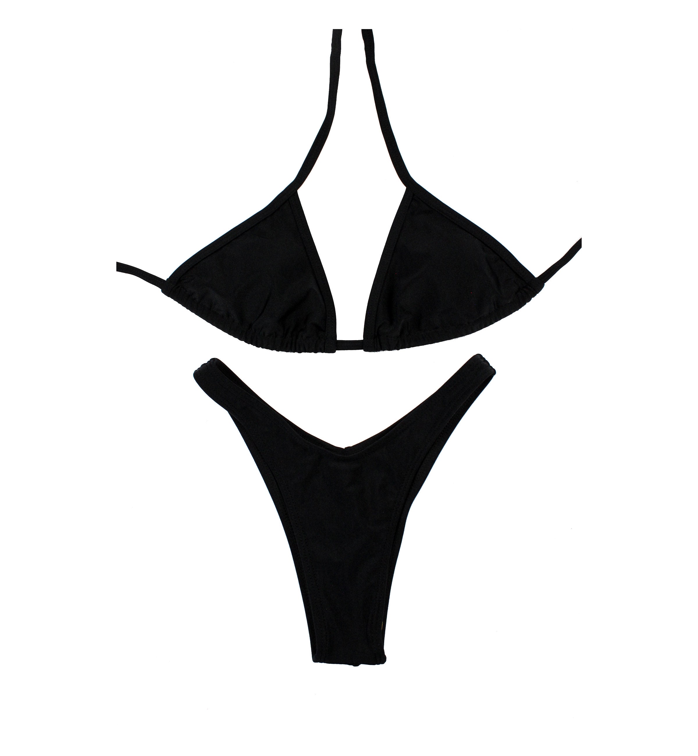 Triangle Bathing Suits Black
