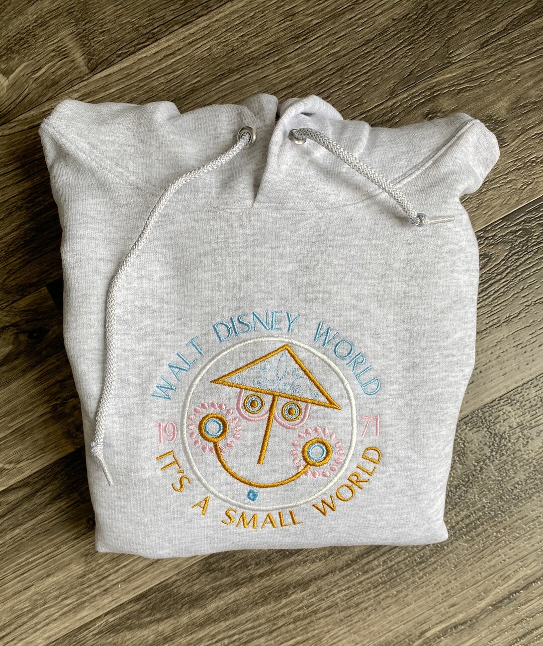 Small World Embroidered Sweatshirt | Disney World It’s A Small World ...