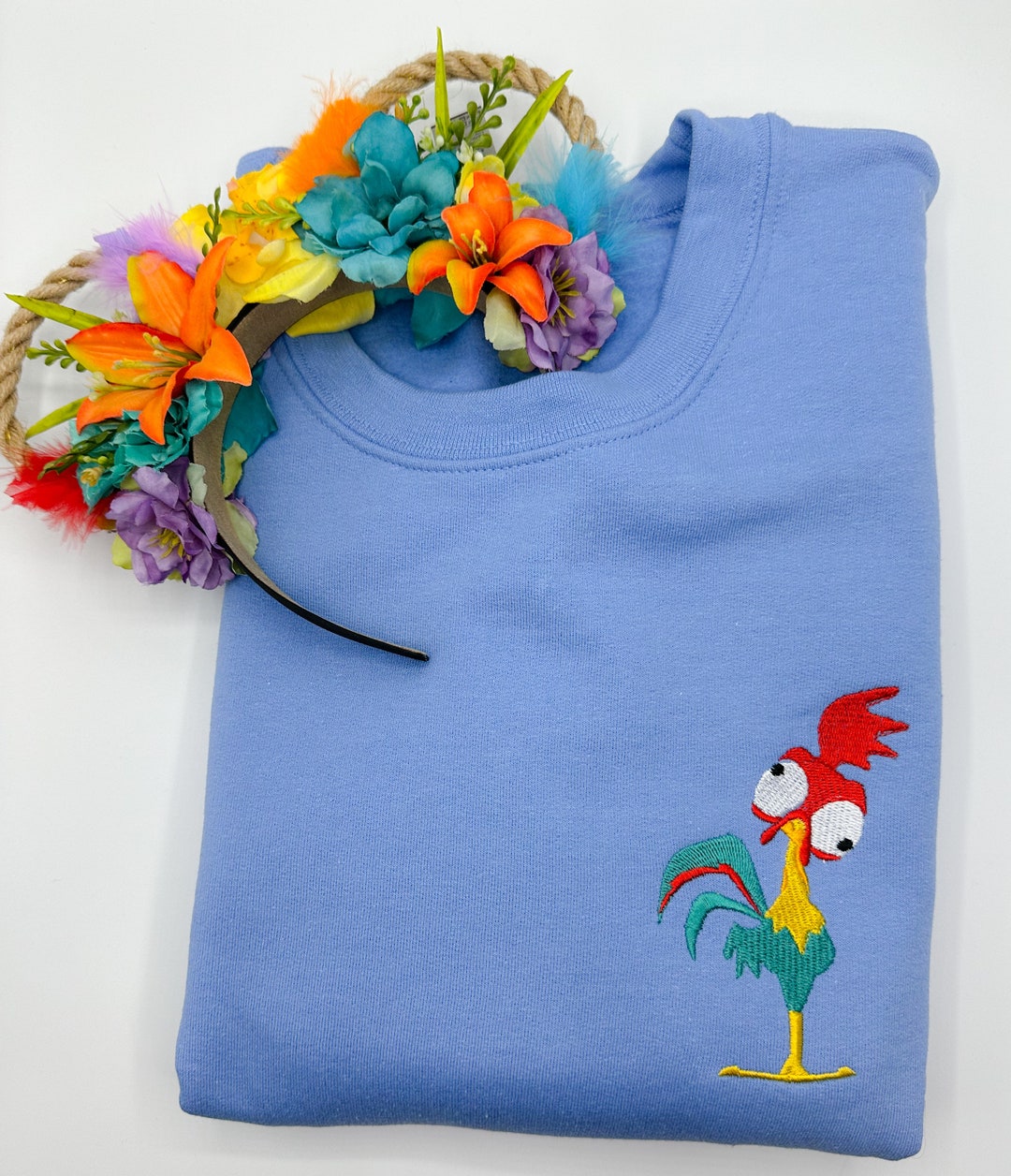 Hei Hei Embroidered T-shirt | Disney Moana Embroidered Shirt | Disney ...