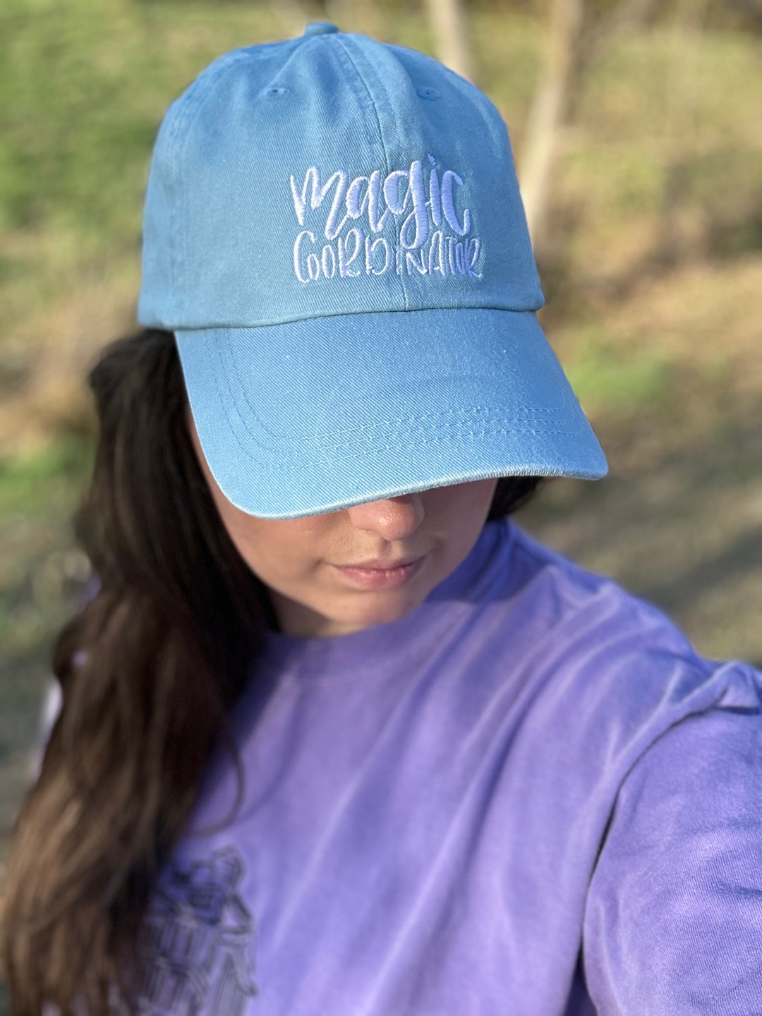 Magic Coordinator Embroidered Hat Disney Embroidered Hat - Etsy