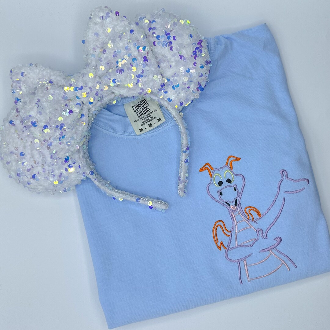 Figment Embroidered Shirt | Disney Epcot Figment Embroidered Shirt - Etsy